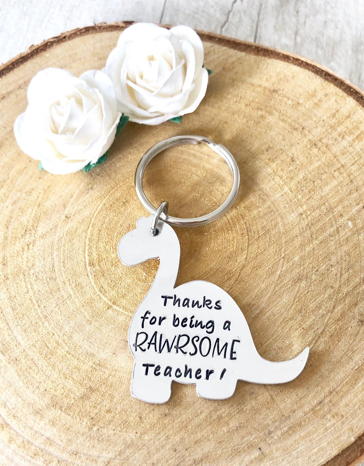 Thank You Teacher Gift, Teacher Gift, Teacher Appreciation, Dinosaur ...